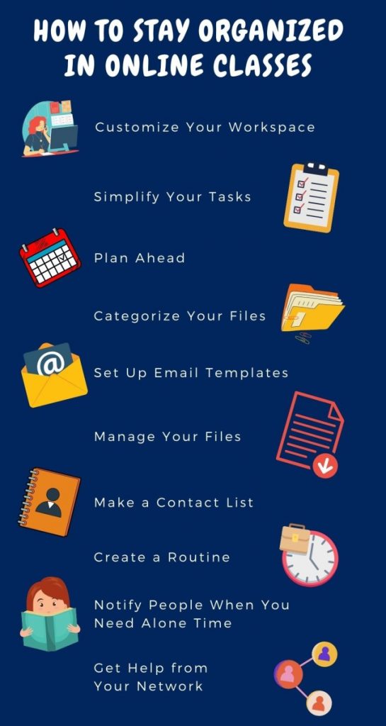 How to Stay Organized in Online Classes | triOS College